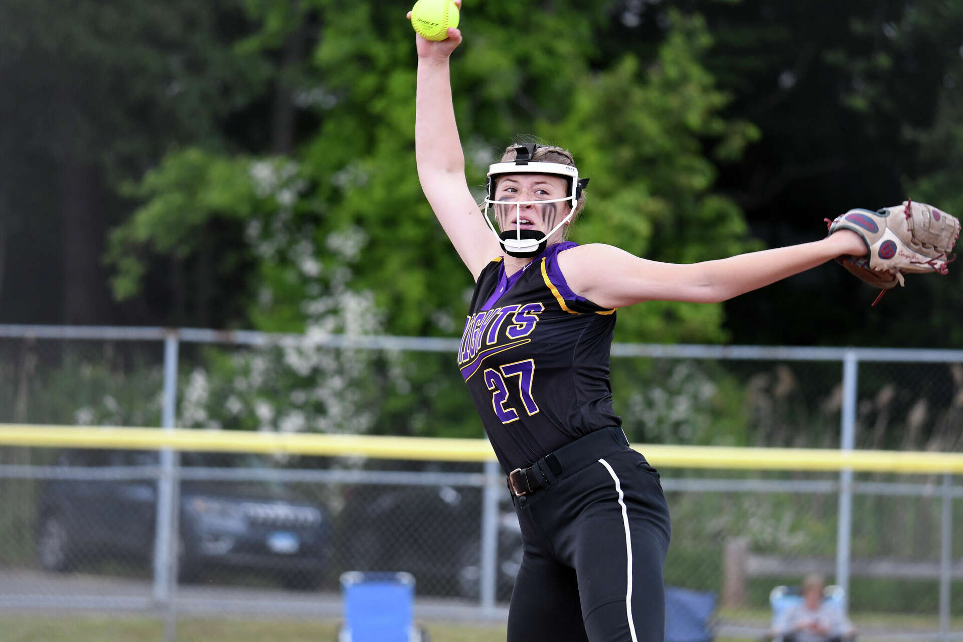 Appalachian State University commit Cam Fisher strikes out 21