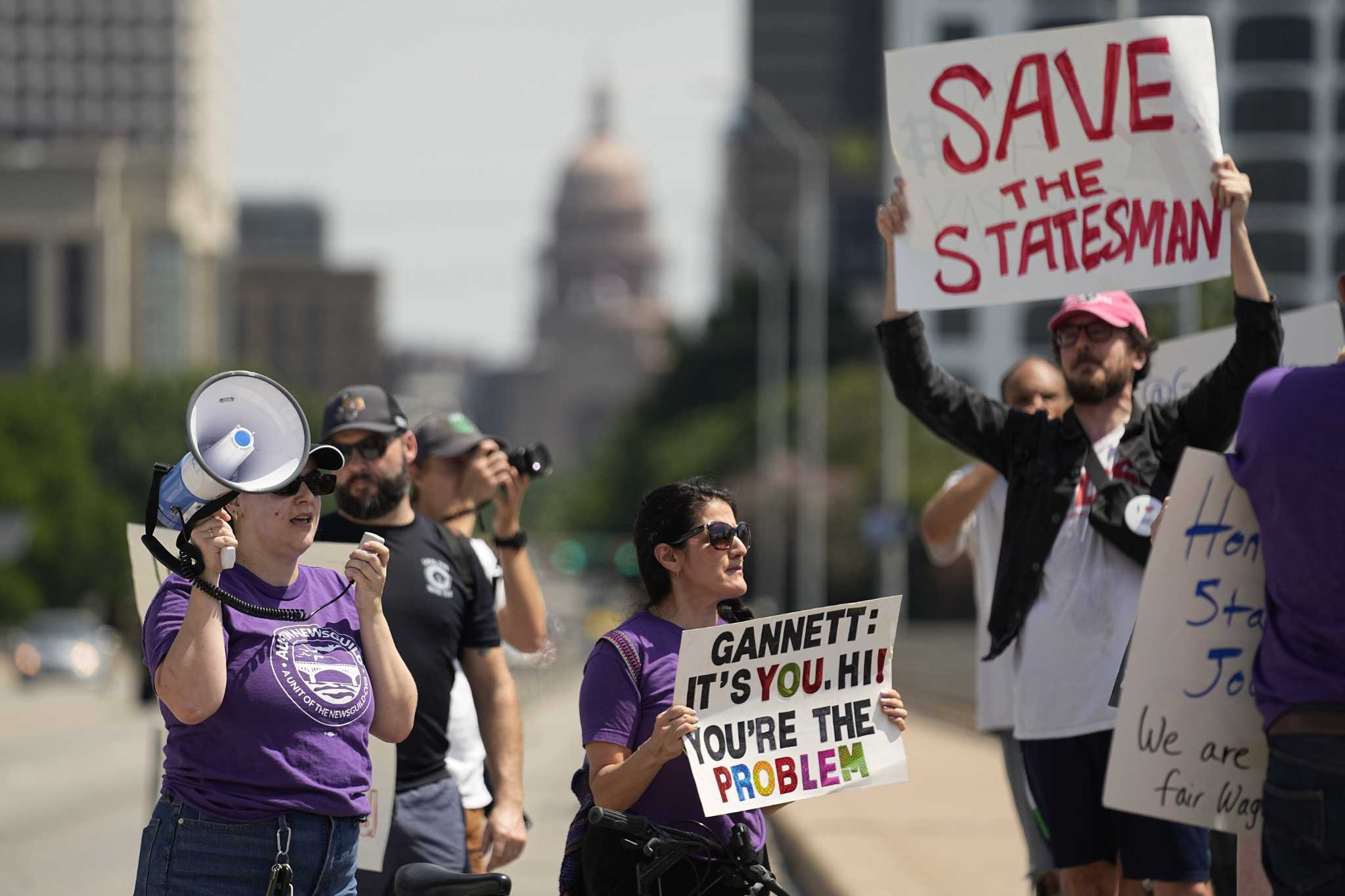 Austin American-Statesman, other Gannett journalists on strike