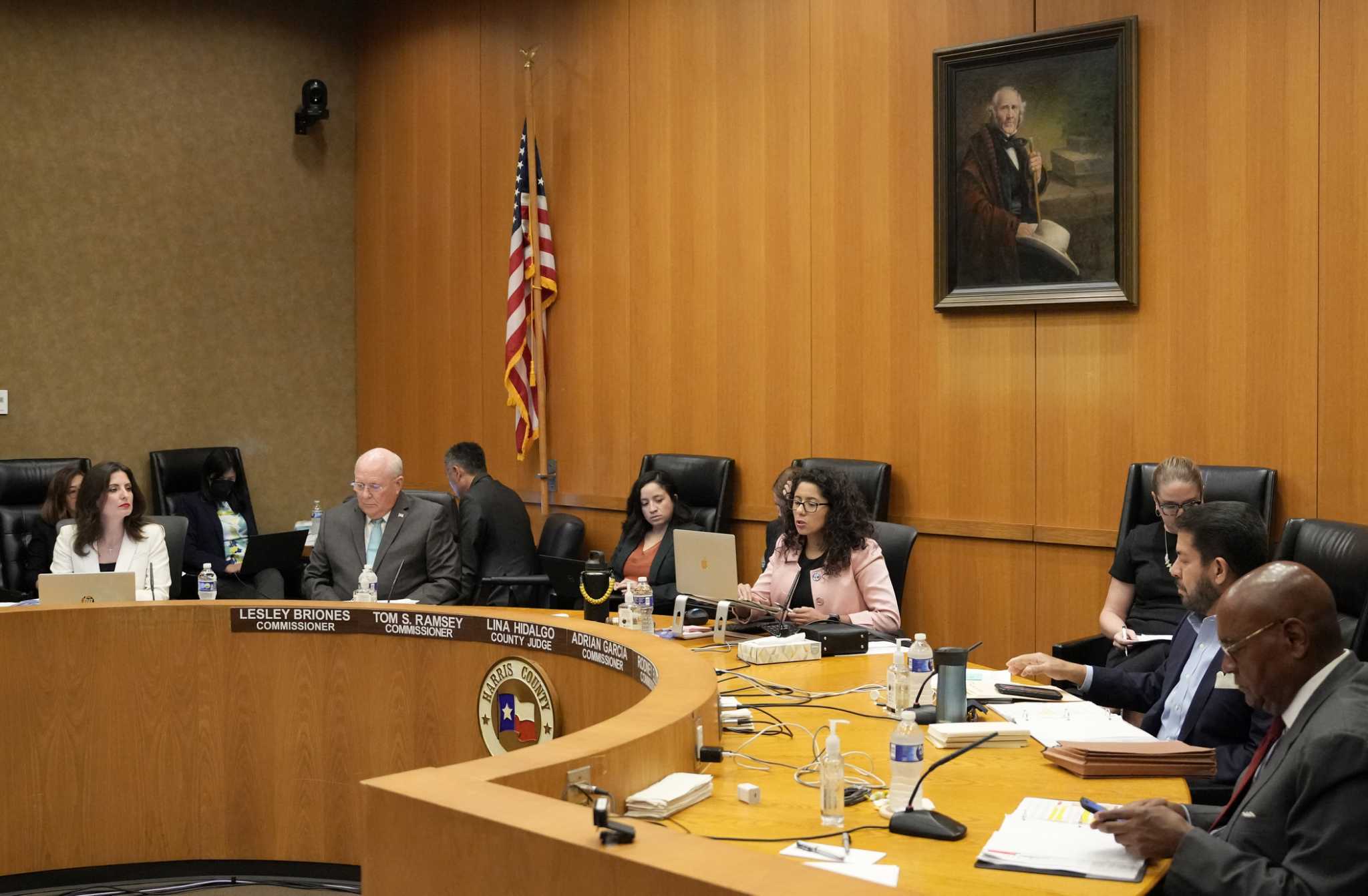 Hidalgo, Harris Co. officials, discuss ARPA with Biden administration