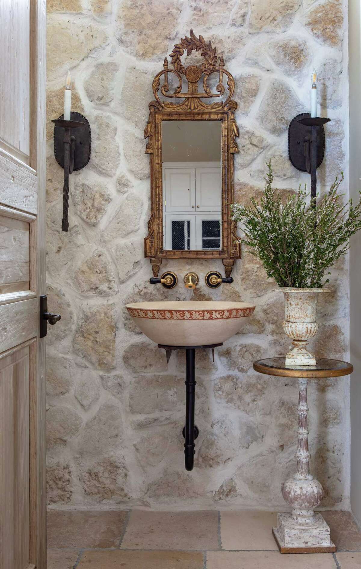 New River Oaks home features French country style, antique materials