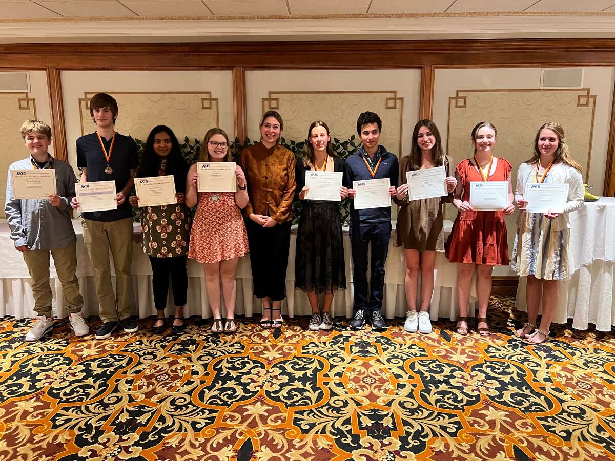 Wilton High students honored for excellence in German class, and more
