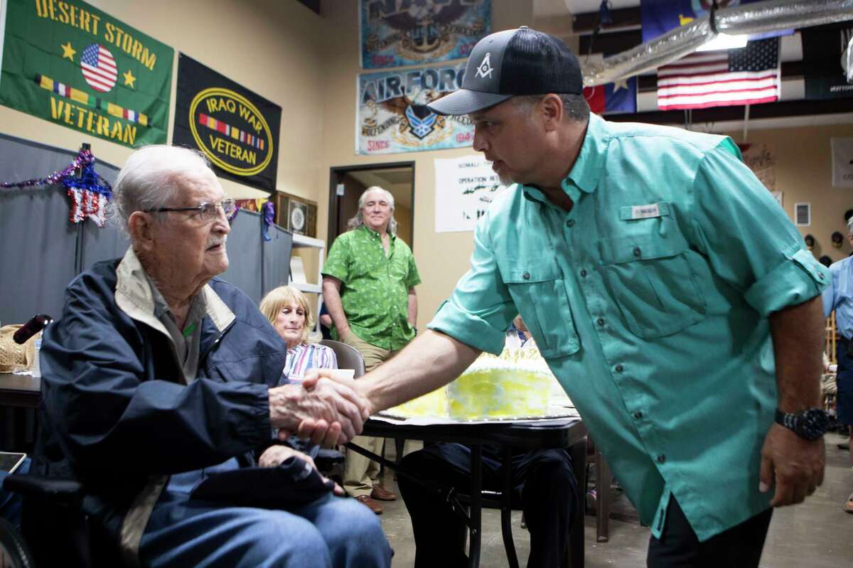 Conroe World War II vets share June 12 birthday for 102 and 105 years
