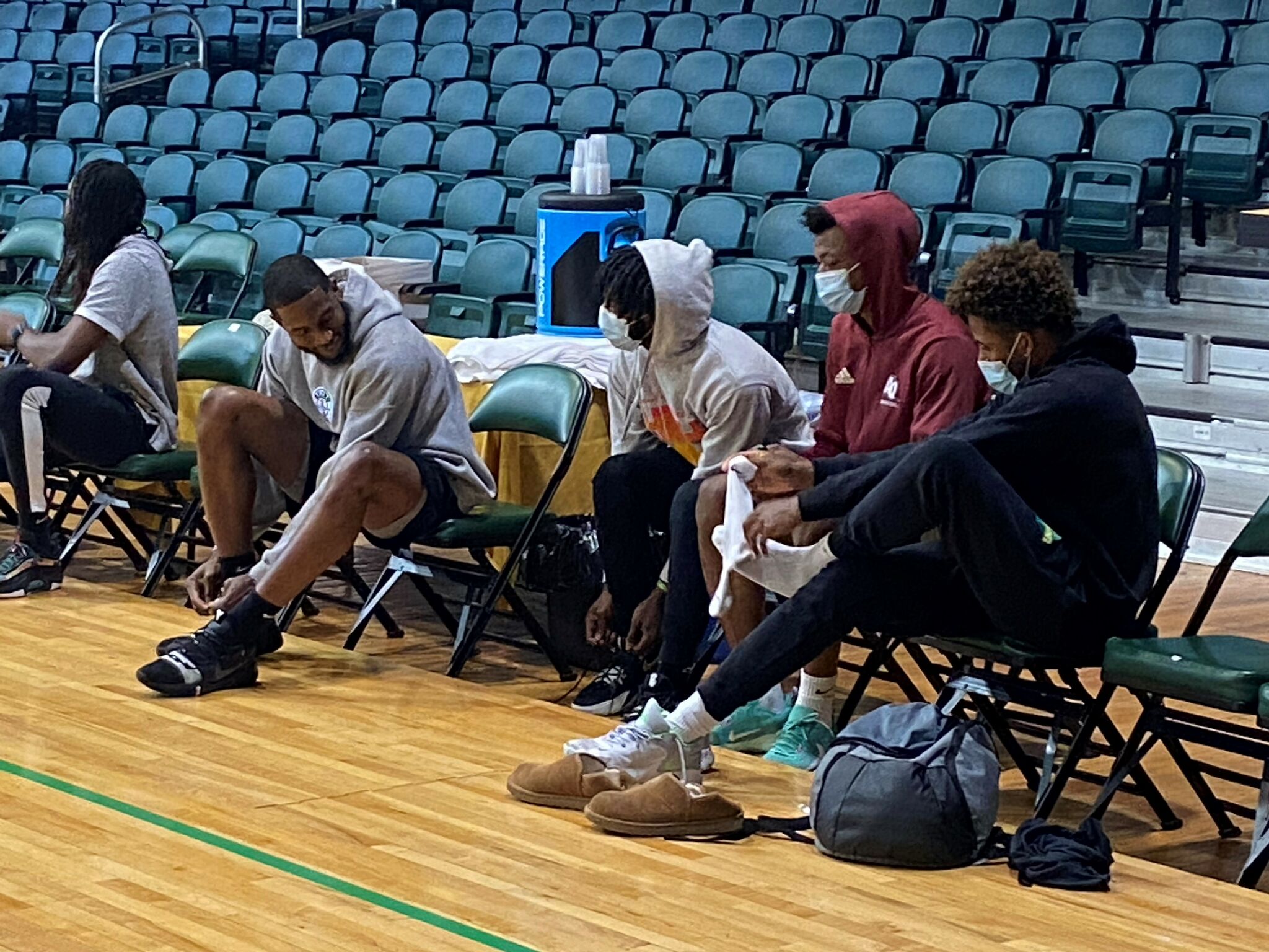 Albany Patroons practice despite air-quality concerns