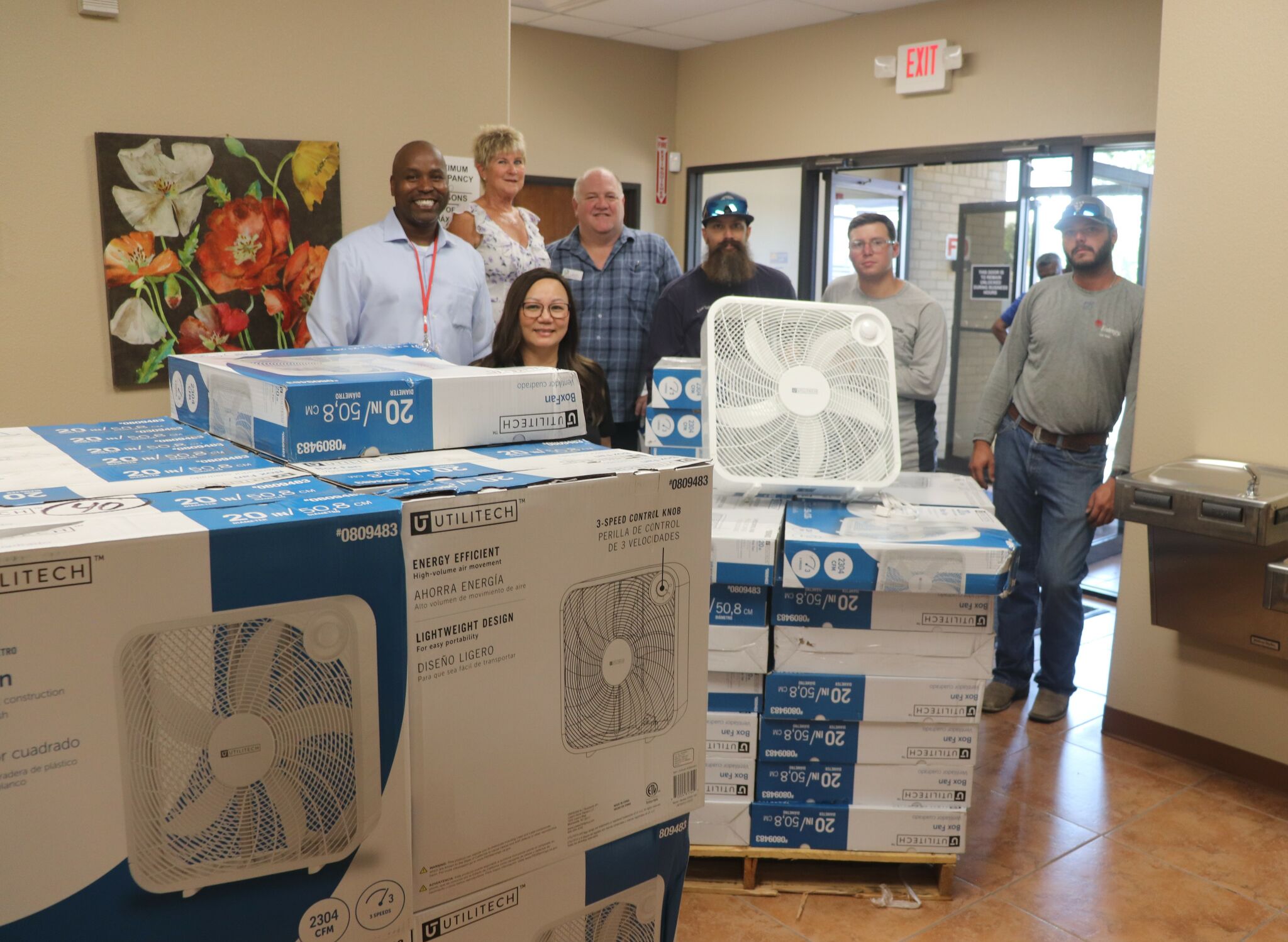 Entergy donates fans to Southeast Texas nonprofits to 'Beat the Heat'