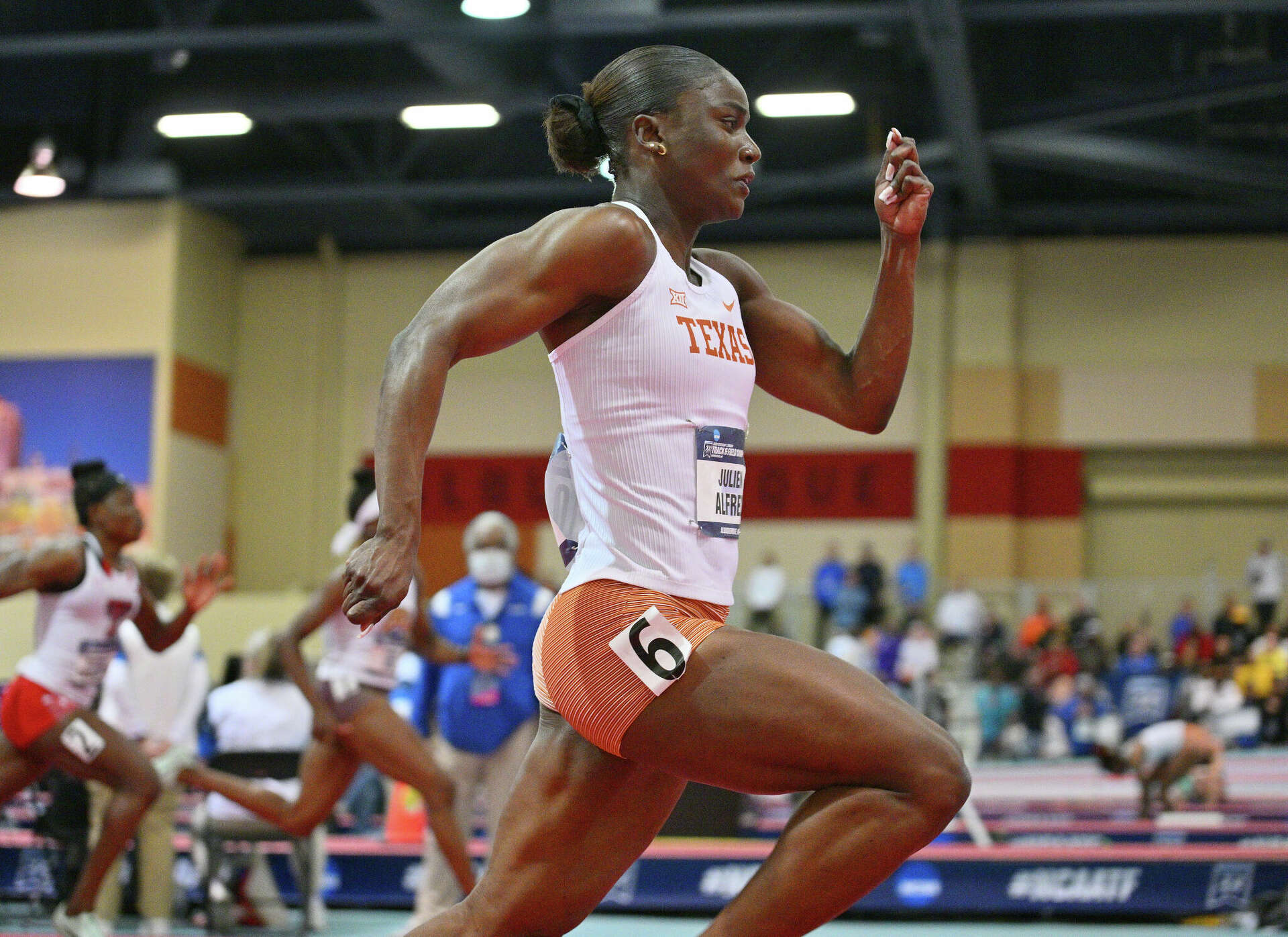 Texas' Julien Alfred is approaching the finale of a remarkable career