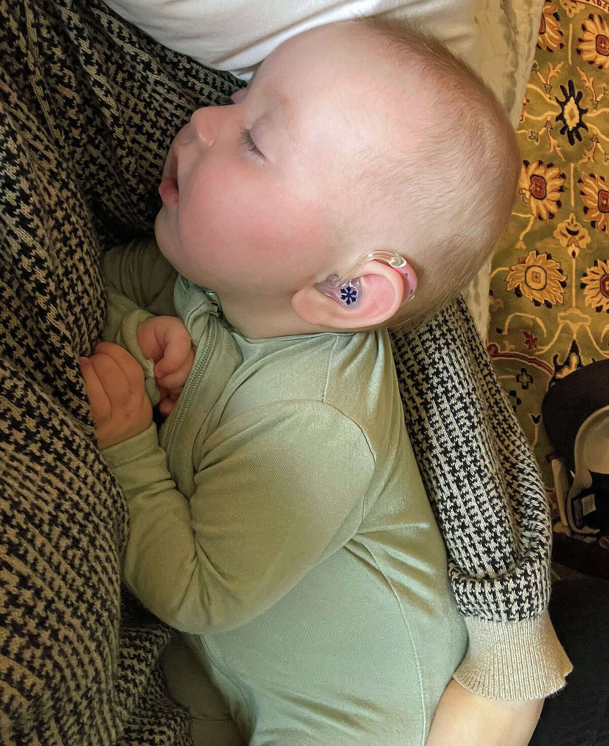 Ann Nyberg, advocates of CMV testing for newborns cheer new law