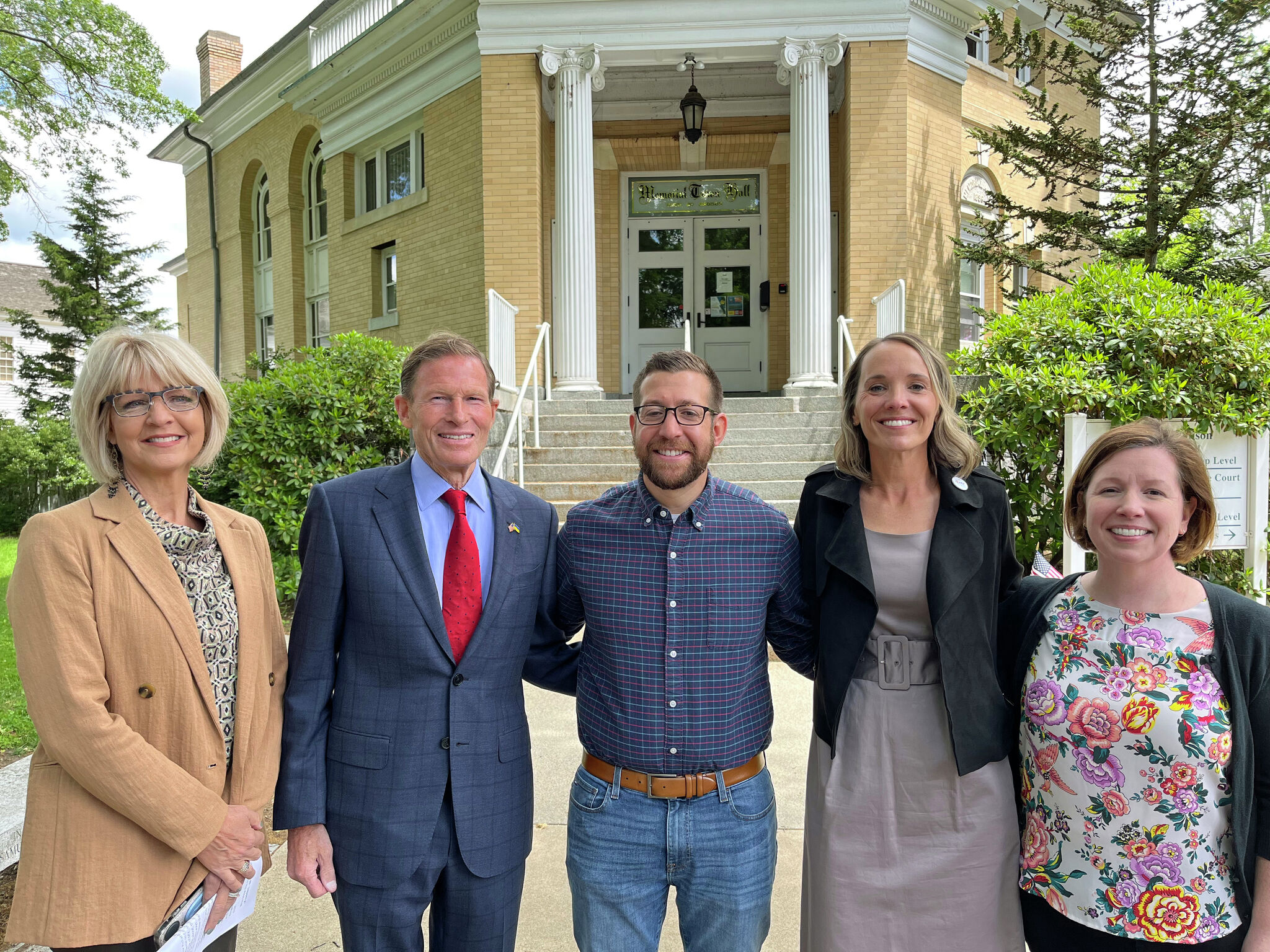 Ann Nyberg, advocates of CMV testing for newborns cheer new law