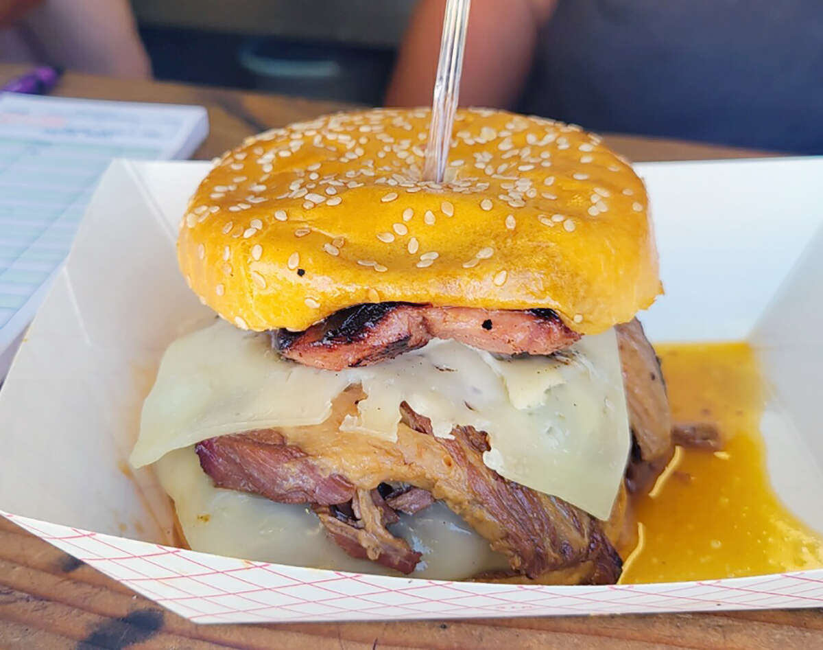 'Carnival Eats' episode feasts on J&D Rolling Smoke BBQ's Fat Sammy