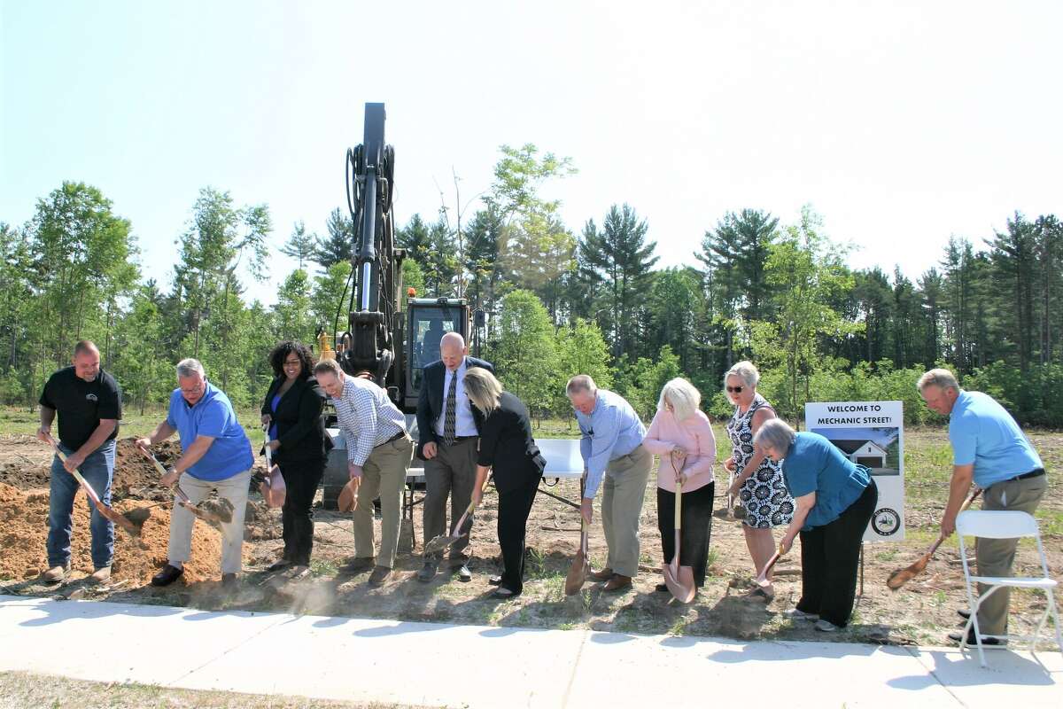 Big Rapids breaks ground on Mechanic Street development
