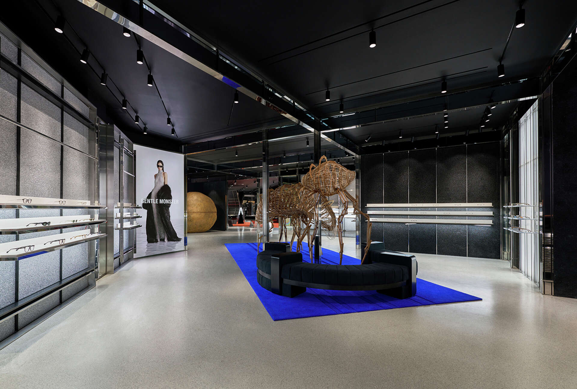 Now at Houston's Galleria: Really unsettling robots