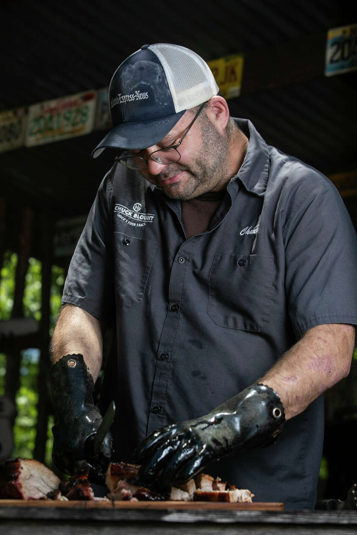 Express-News writer Chuck Blount was San Antonio’s BBQ guru