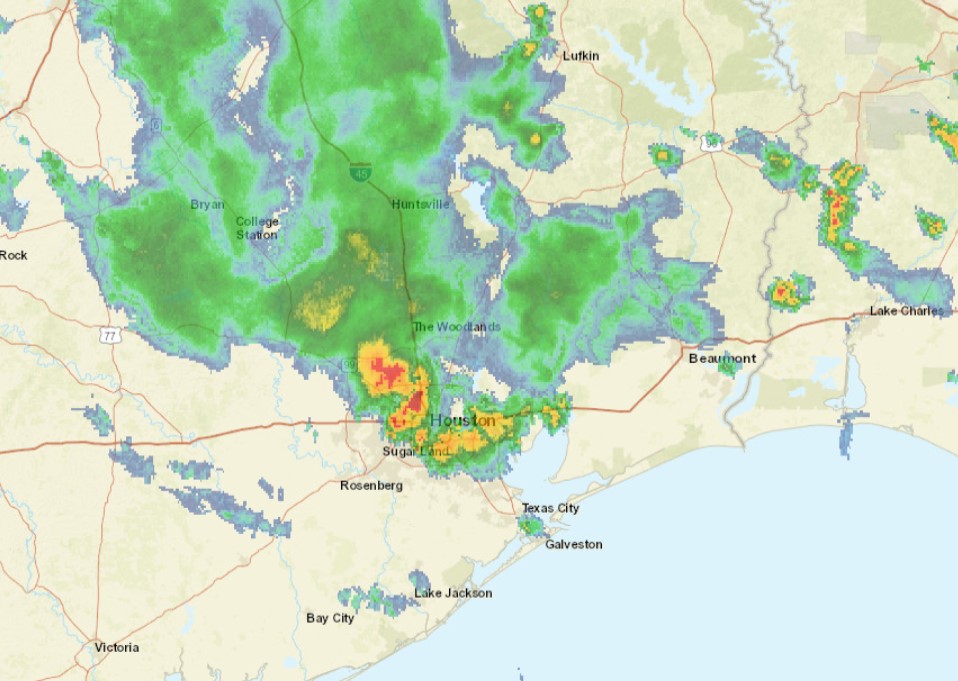 Severe storm moving over Houston, warnings issued