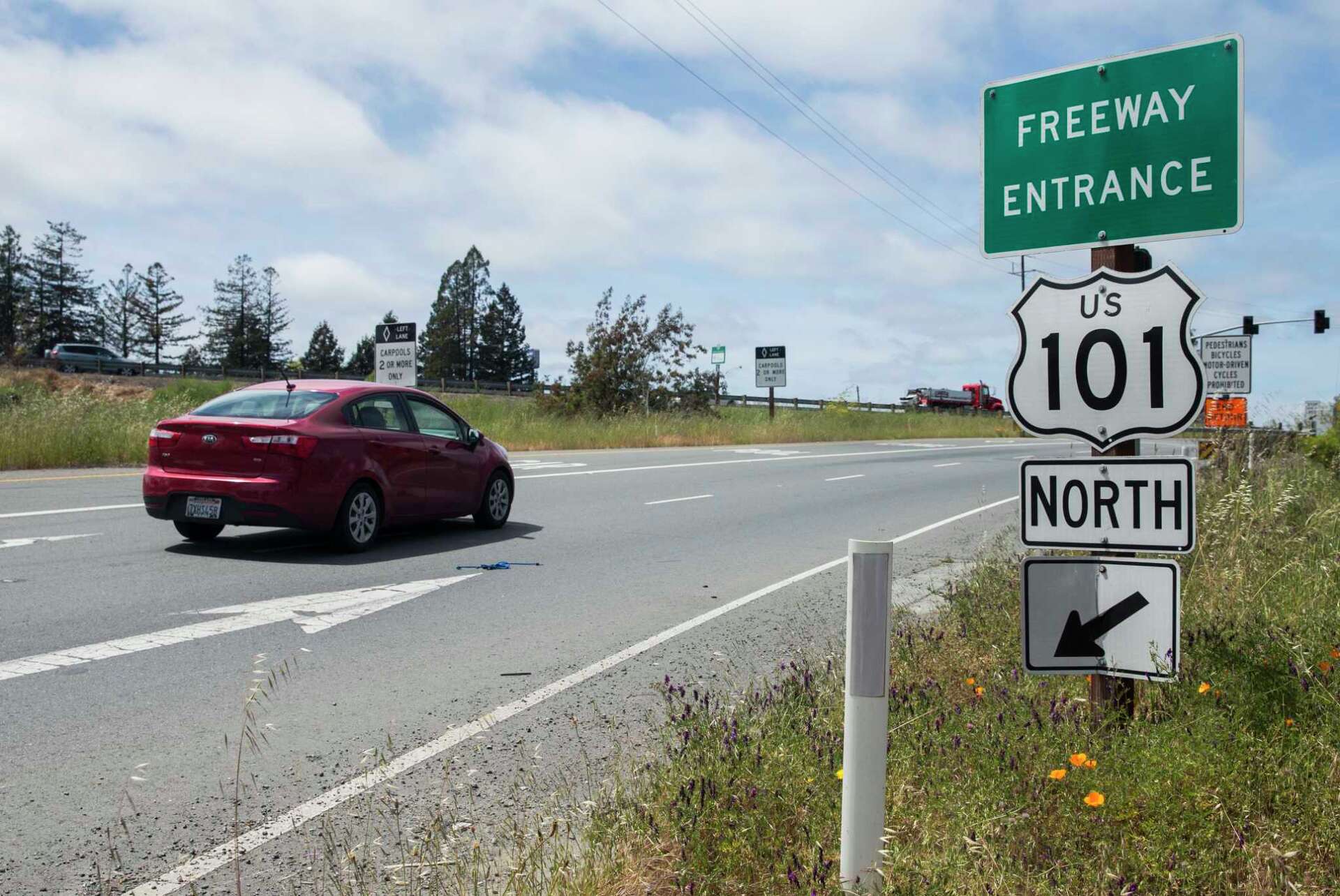 Highway 101 alert: Drivers in Sonoma, Marin counties will be diverted