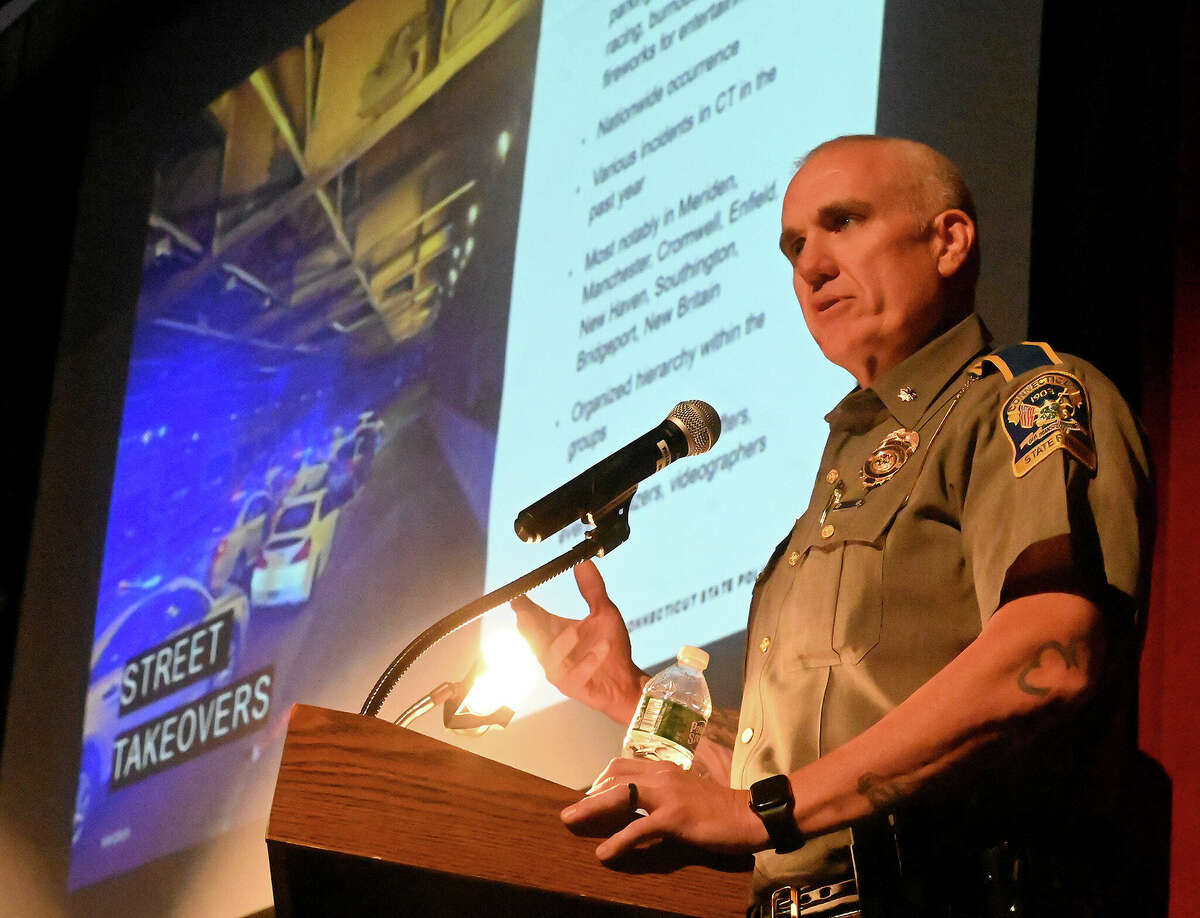 CT state police vow to 'go up in force' to stop street takeovers