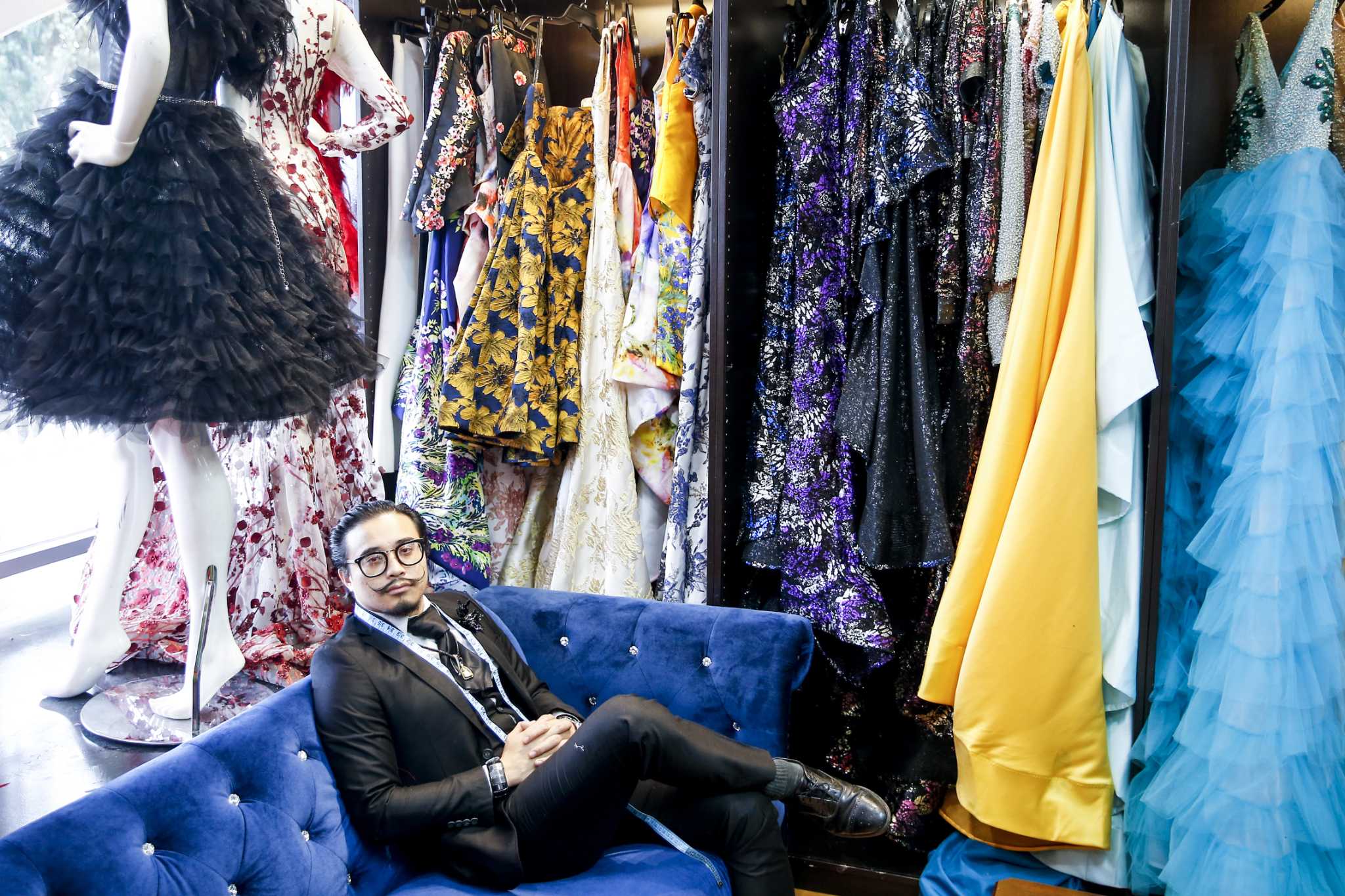 Houston designer Danny Nguyen steps back into the fashion-show arena