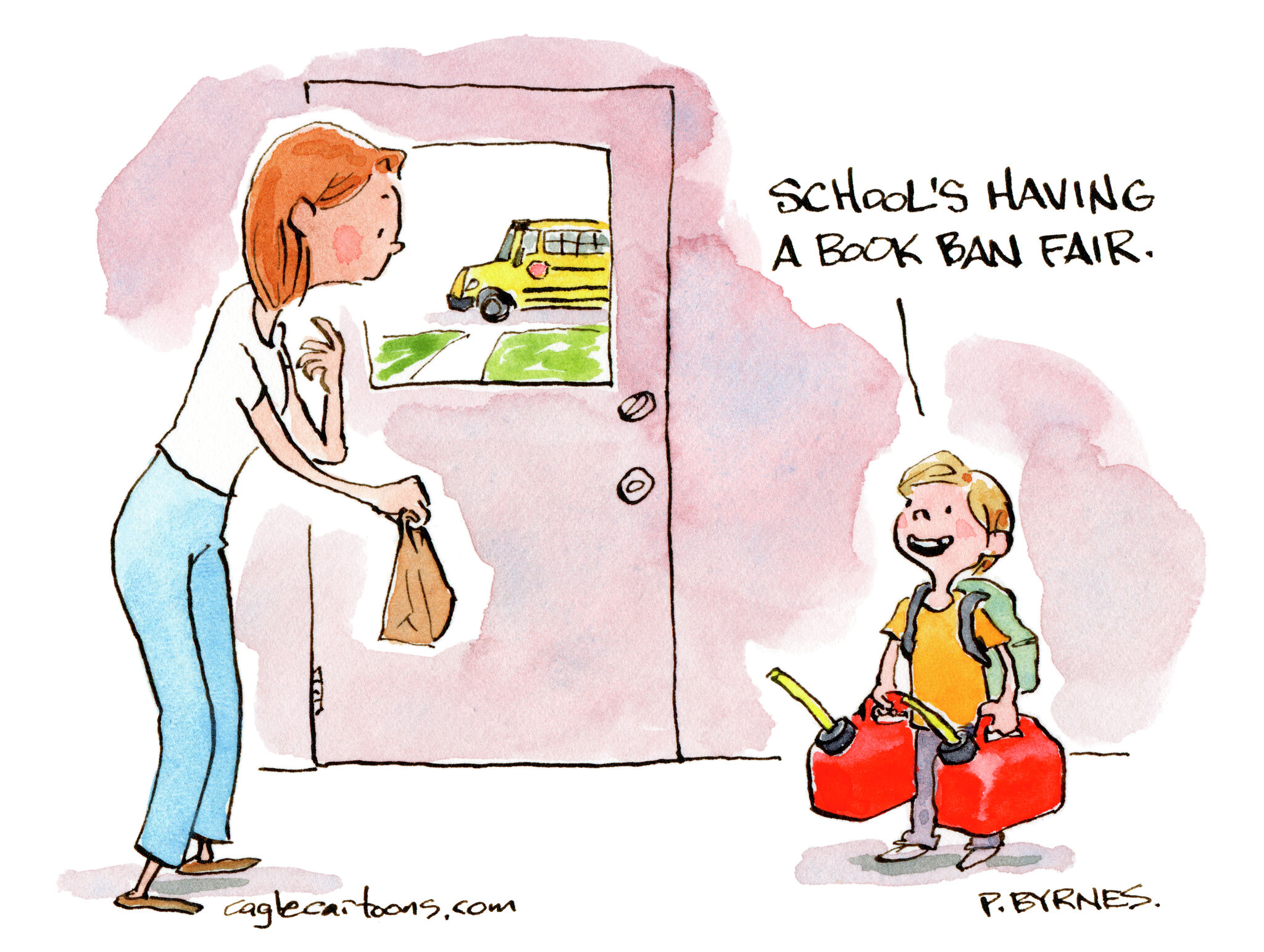 Book scare