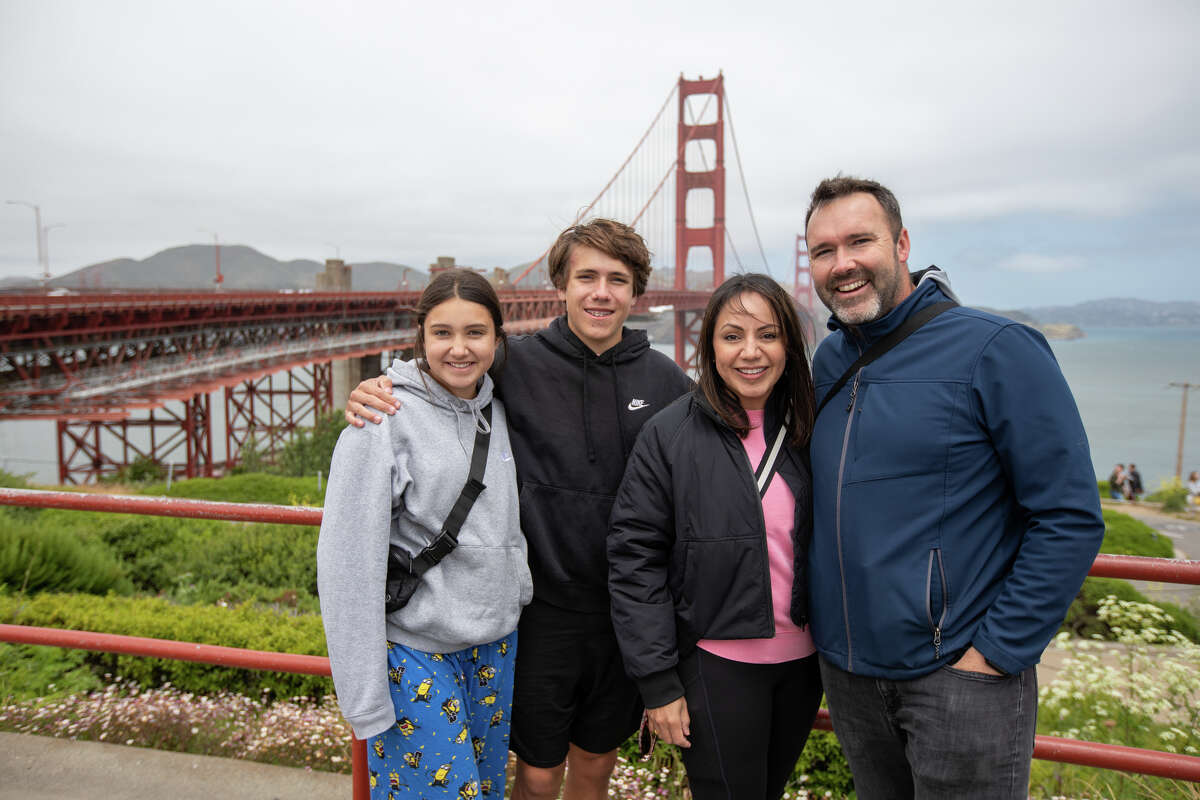 We asked tourists on the Golden Gate Bridge their thoughts on SF
