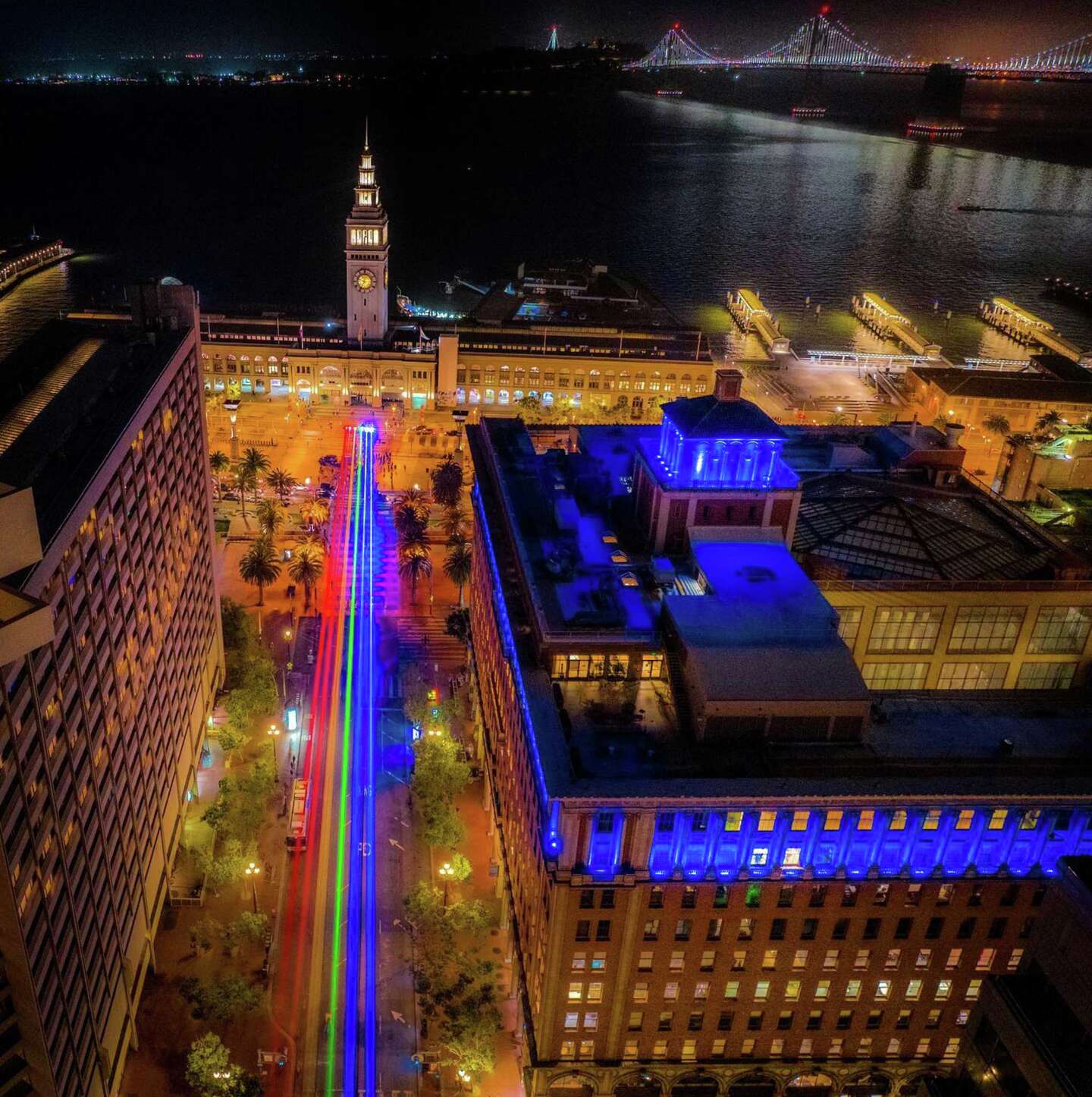 Light shows are coming to some of San Francisco’s beloved landmarks