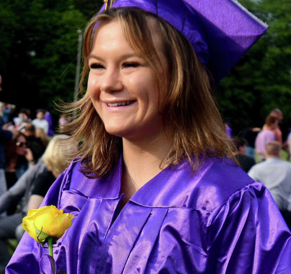 Ellington High School graduates celebrate their accomplishments