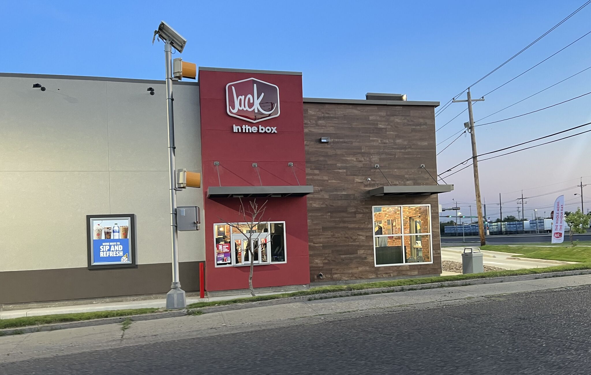 Laredo Jack in the Box on Mines Road's Las Cruces Drive opens