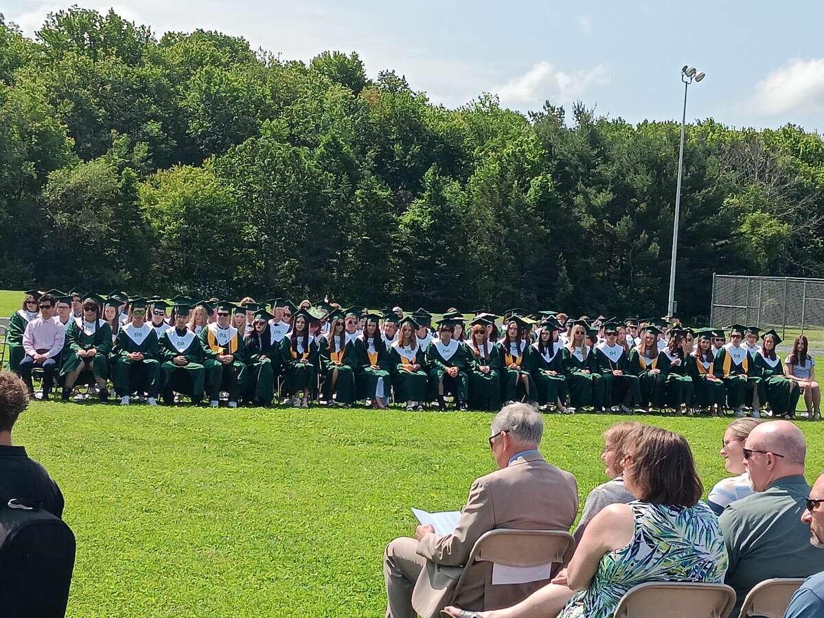 Class of 2023 at Coventry High encouraged to remember family ties