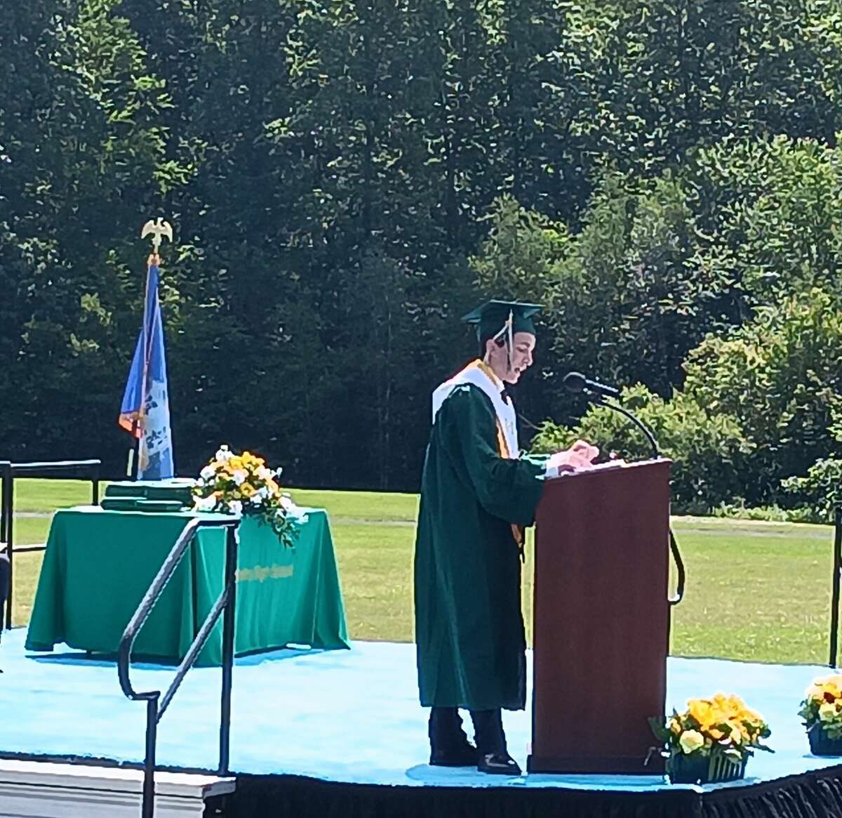 Class of 2023 at Coventry High encouraged to remember family ties