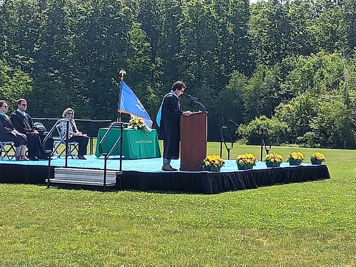 Class of 2023 at Coventry High encouraged to remember family ties