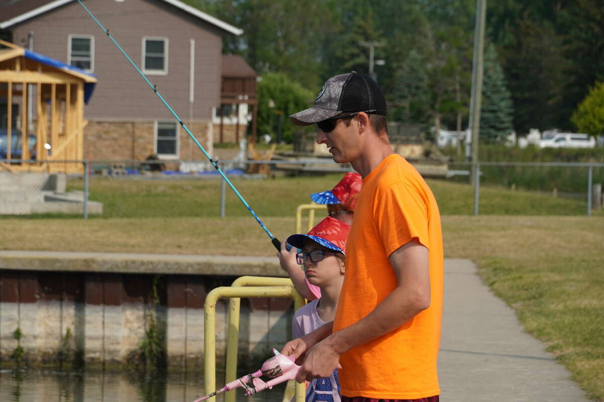 Sebewaing free fishing weekend 'Cops and Bobbers' event
