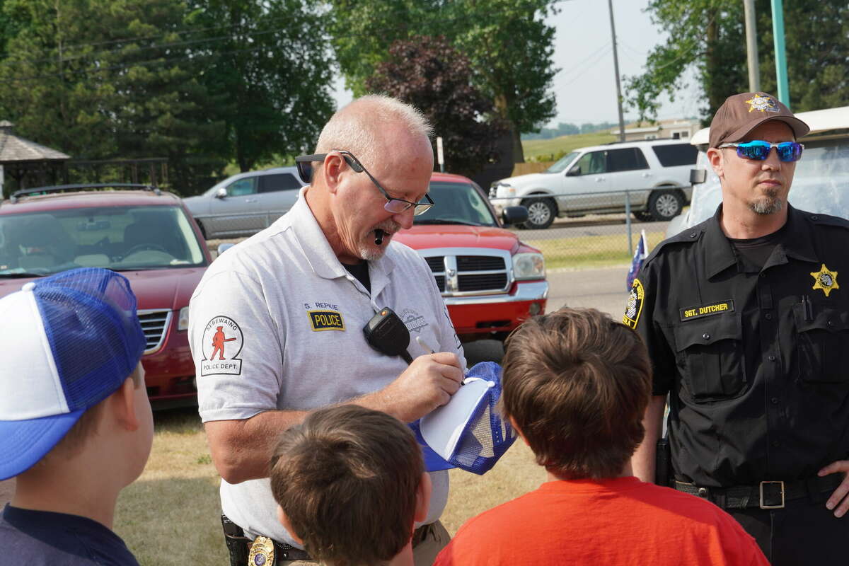 Sebewaing free fishing weekend 'Cops and Bobbers' event