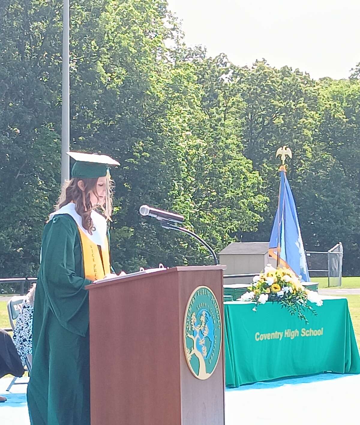 Class of 2023 at Coventry High encouraged to remember family ties