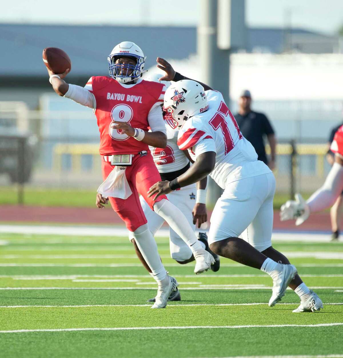 High school football: East cruises past West in Bayou Bowl