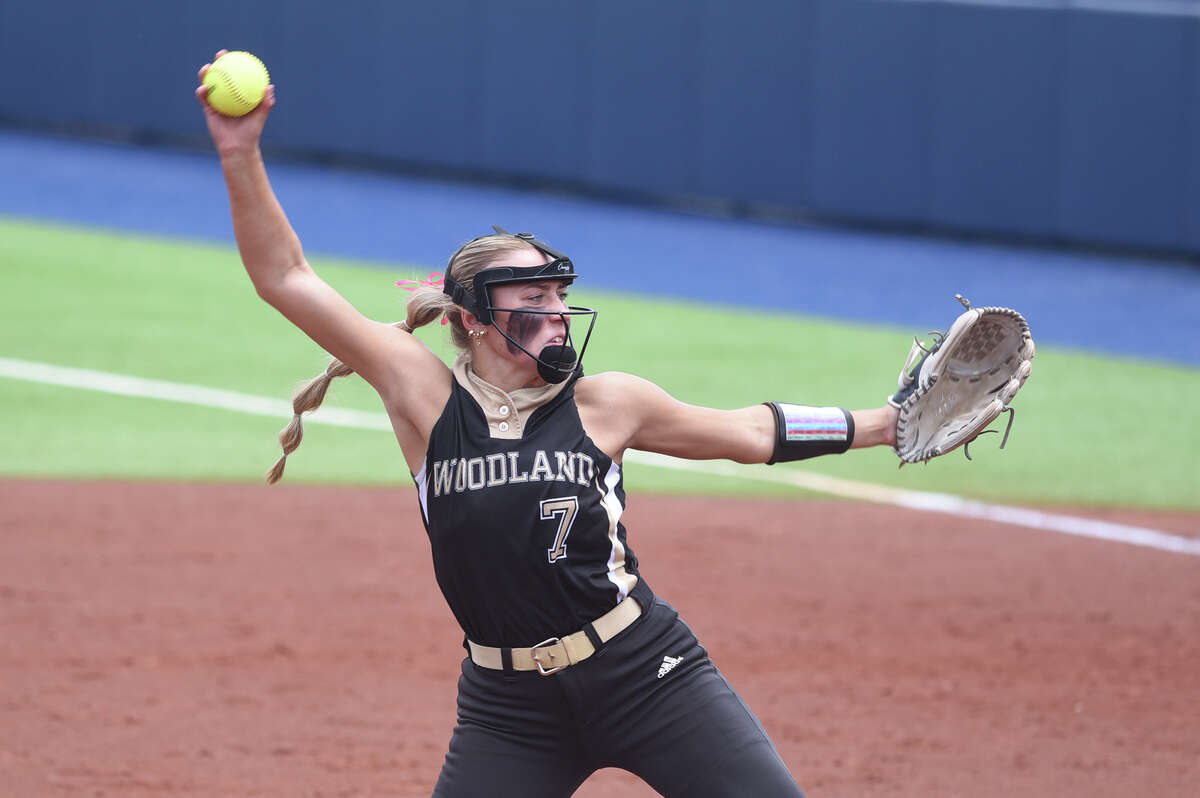 Woodland softball routes SAH, defends its Class M softball state title