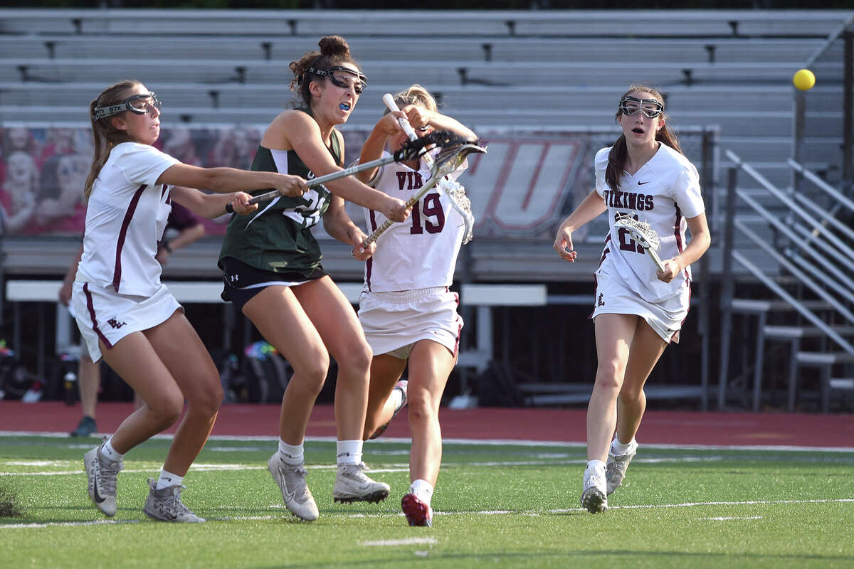 Guilford girls lacrosse beats East Lyme for Class M three- peat