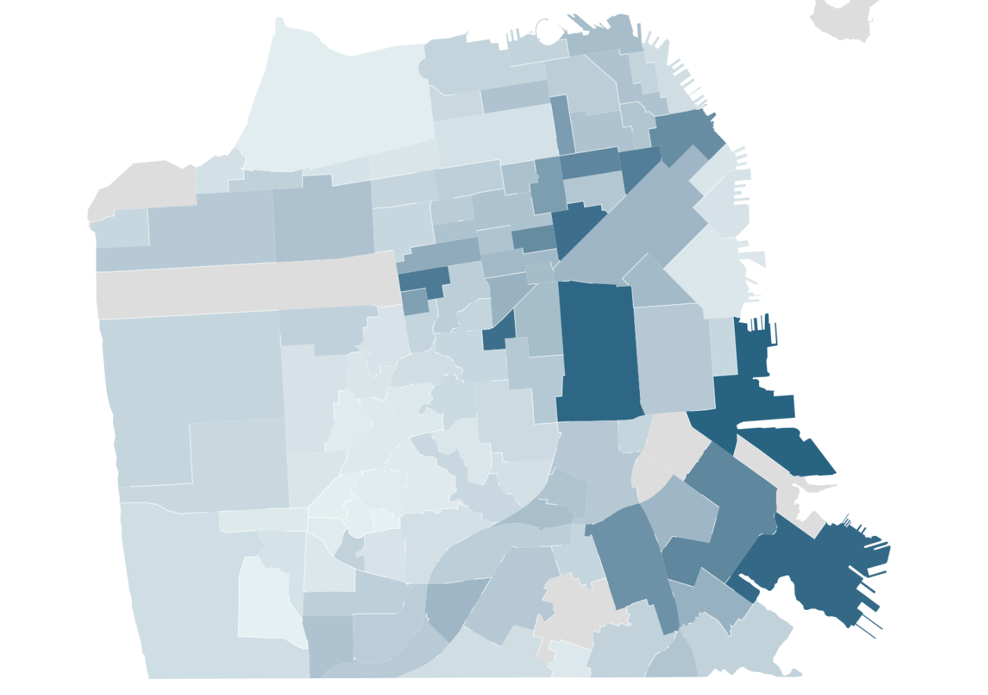 Map shows how bad San Francisco's illegal dumping woes have become