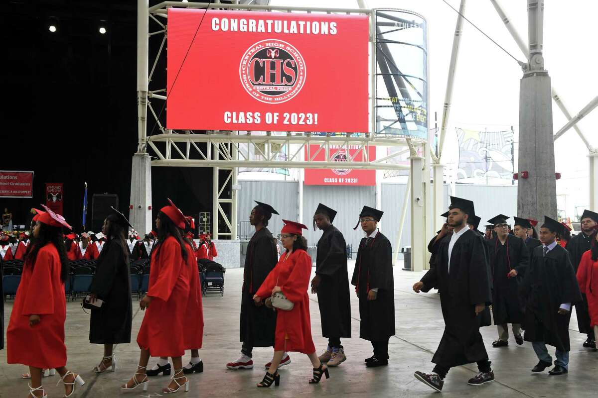 In photos: Bridgeport celebrates seniors with day of graduations