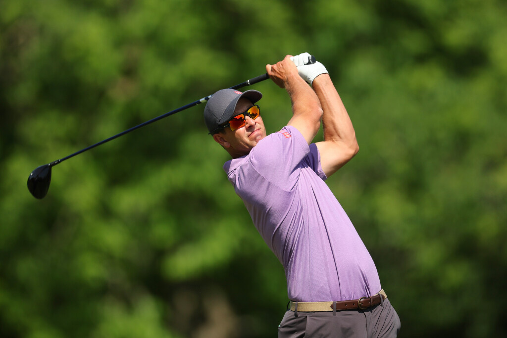 Scott, Scheffler chase Travelers lead in afternoon