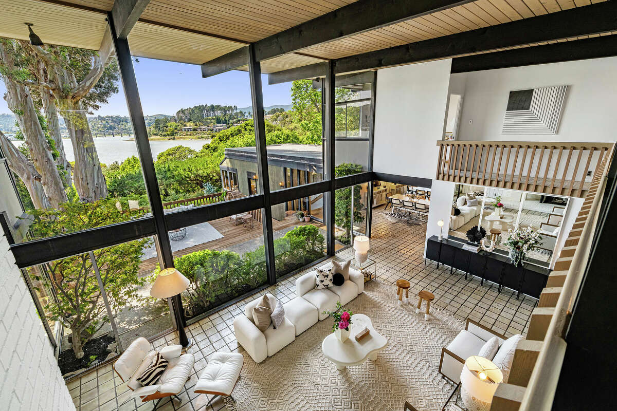 Historic 2-story waterfront Bay Area Eichler for sale for $3M