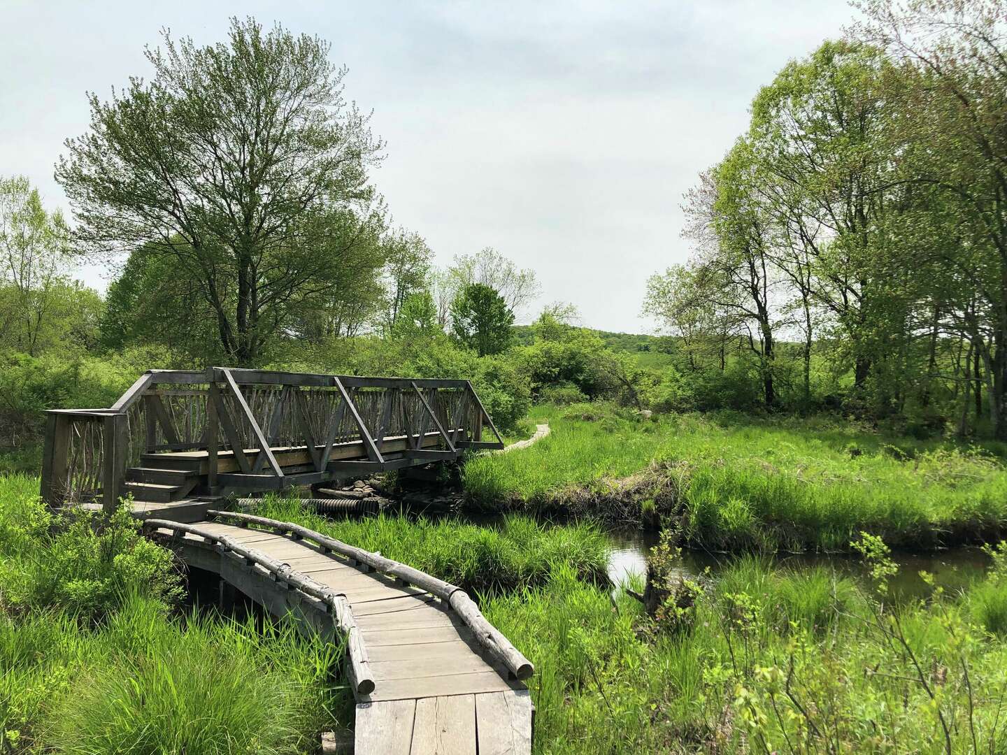For hiking, Macricostas Preserve in Washington, CT can't be beat