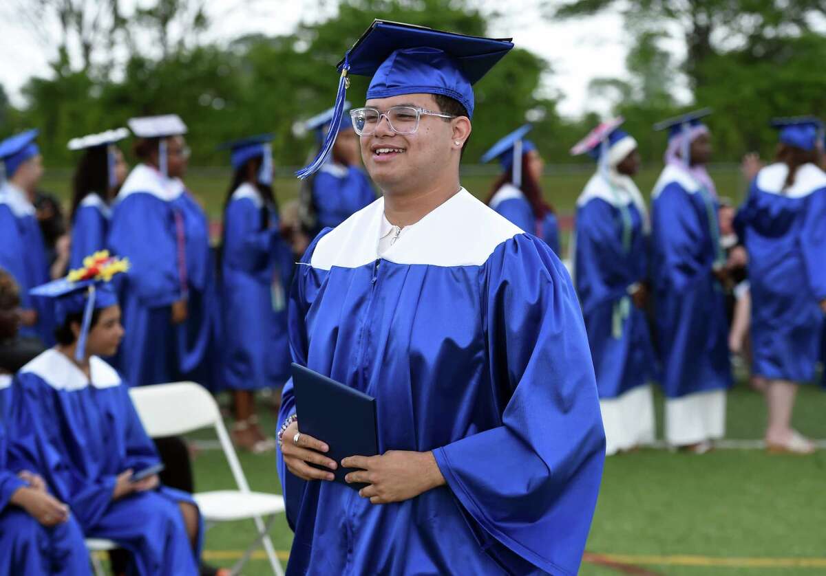 Crowd turns out to celebrate West Haven High graduates