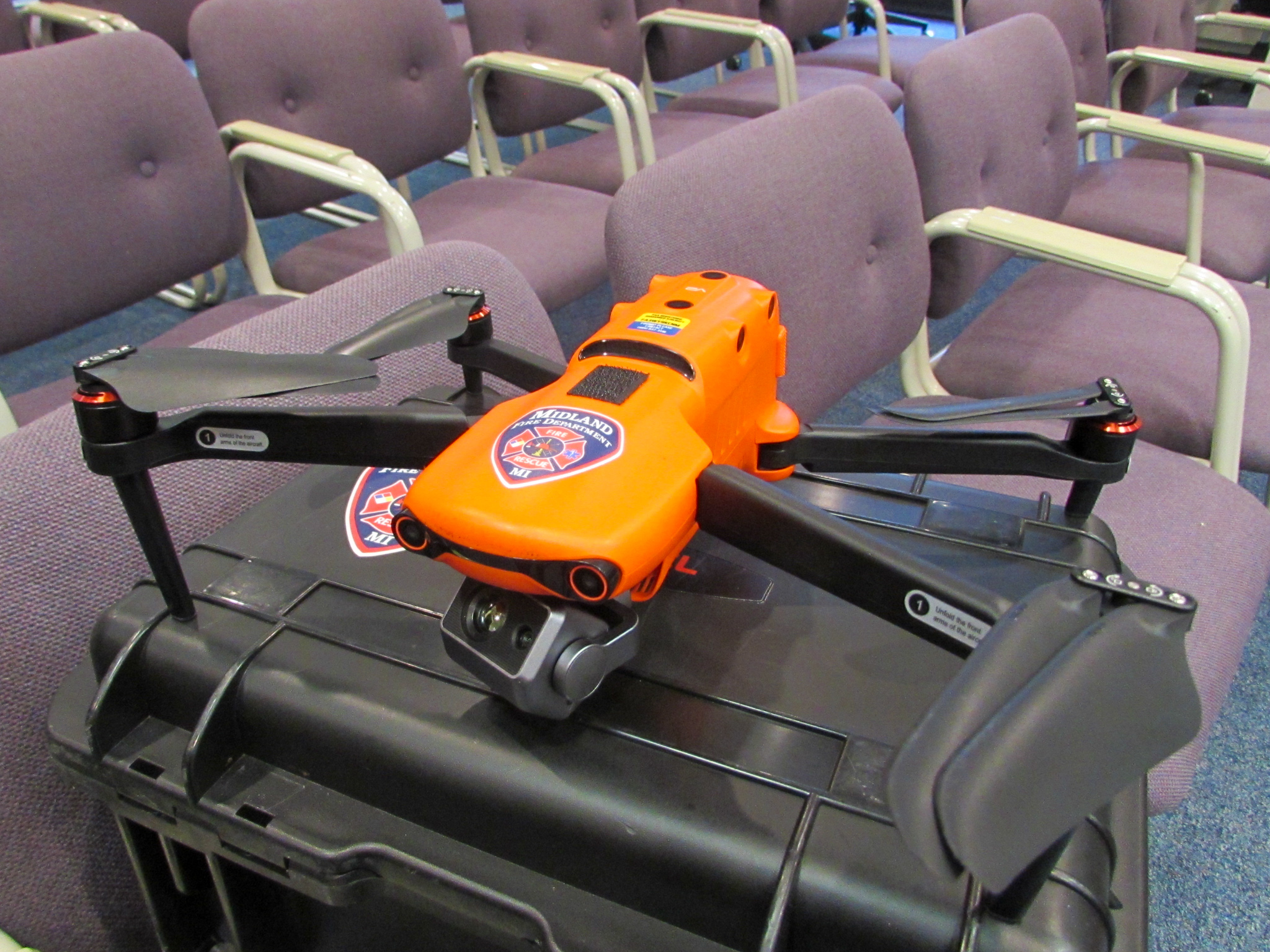 Midland Fire Department drones presented to Midland City Council