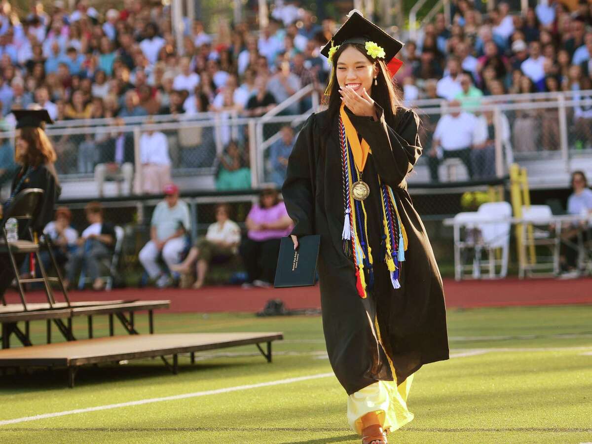 In Photos: Trumbull High bids farewell to Class of 2023 at graduation