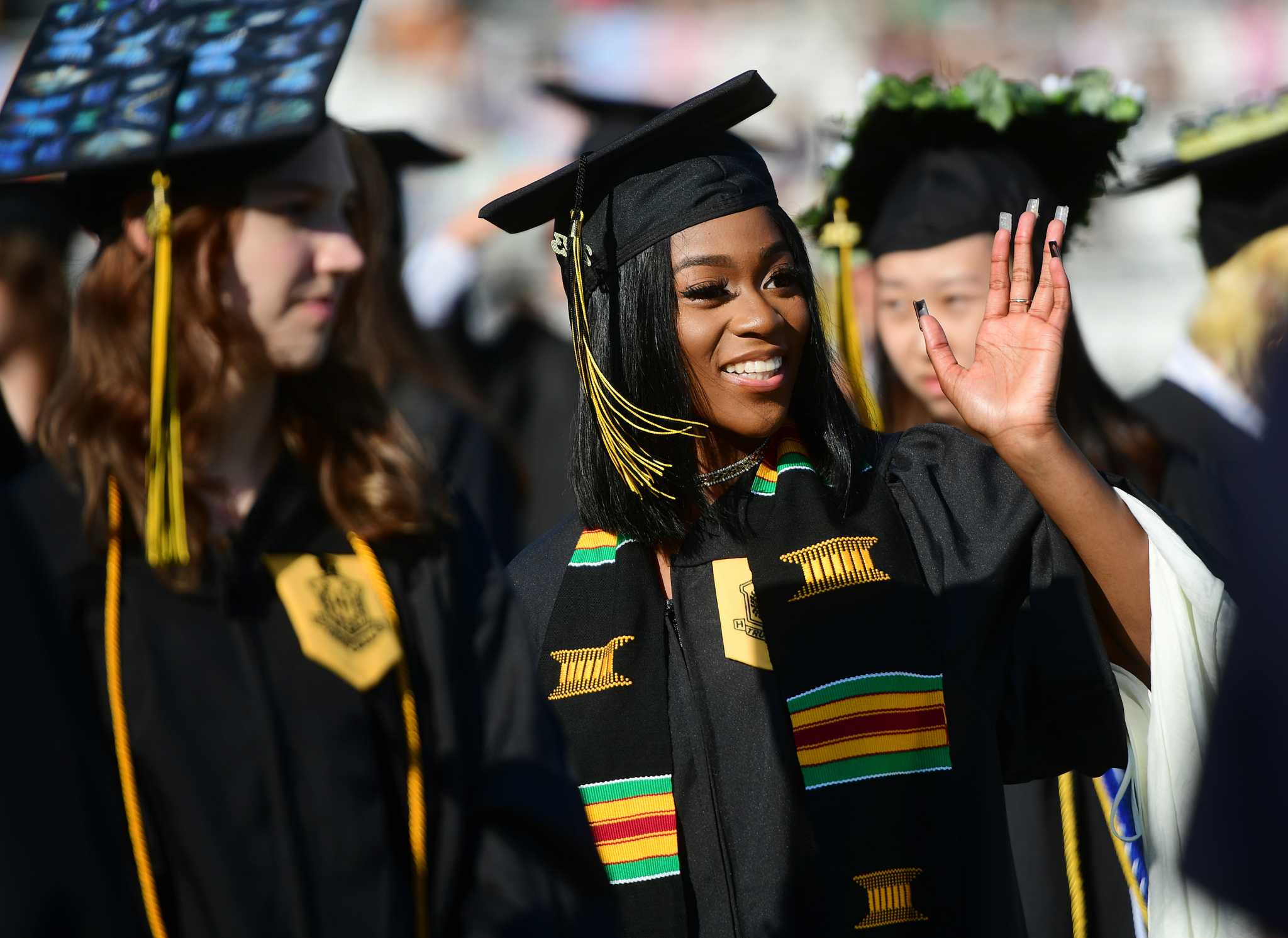 In Photos: Trumbull High bids farewell to Class of 2023 at graduation
