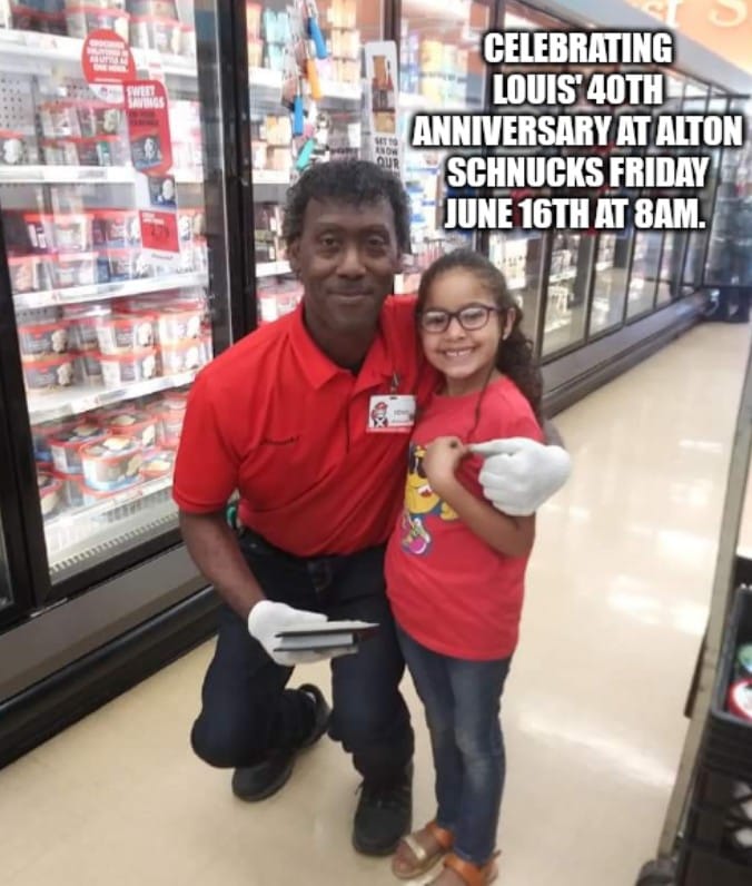 Alton Schnucks' Louis Finley honored as 'best essential worker'