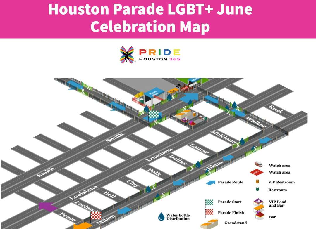 Houston's Pride Parade: Route, map, schedule, history and more