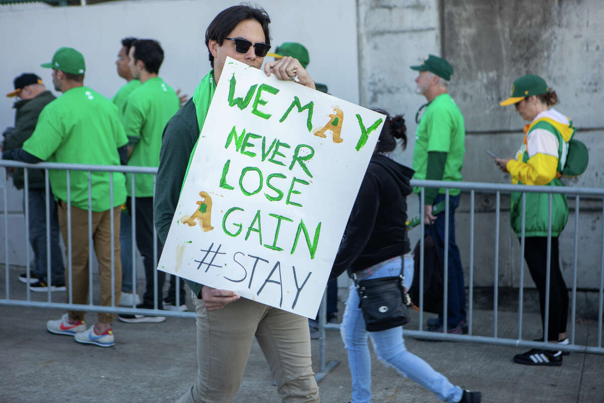 'Sell the team': The wild A's fan 'reverse boycott' in photos