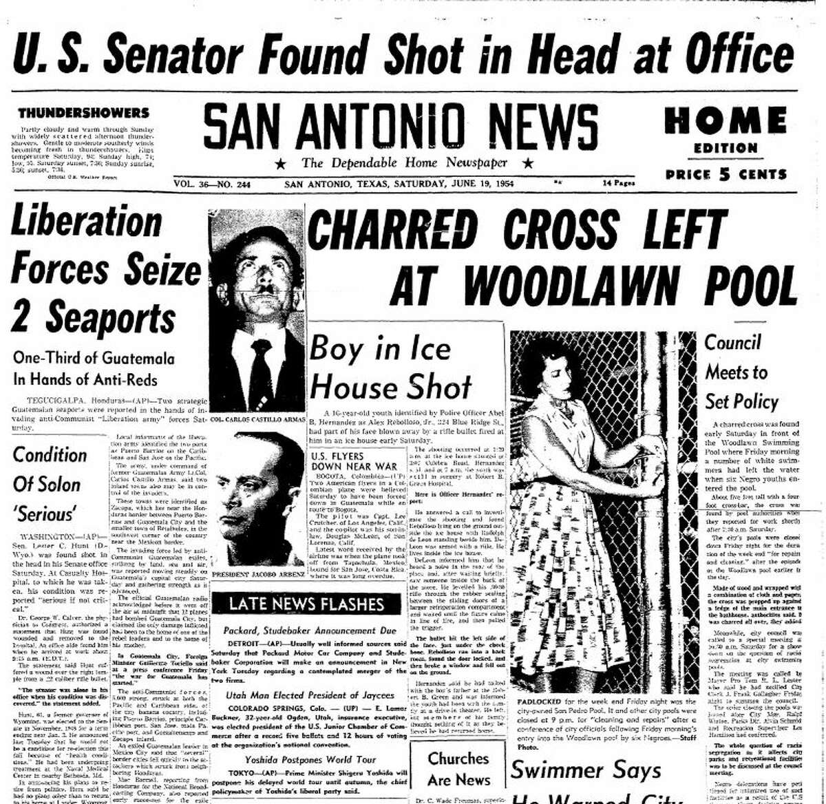 Black people banned from San Antonio pools on Juneteenth 1954