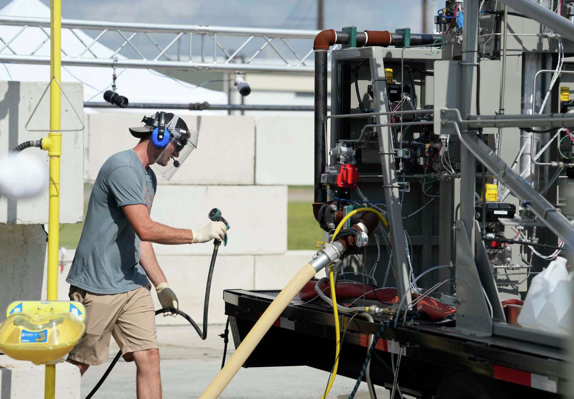 Houston spaceplane startup test fires hypersonic rocket engine