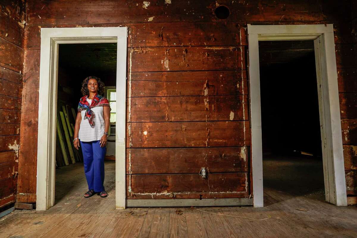 Another house in Freedmen's Town, owned by a woman, needs saving.