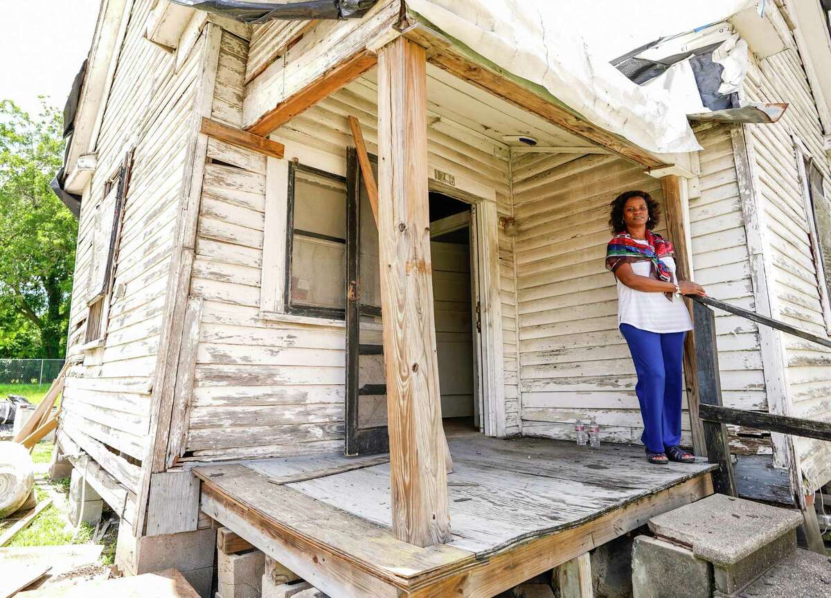 Another house in Freedmen's Town, owned by a woman, needs saving.