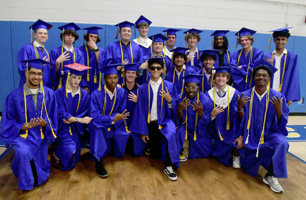 Graduates of Rockville High School in Vernon are a historic class